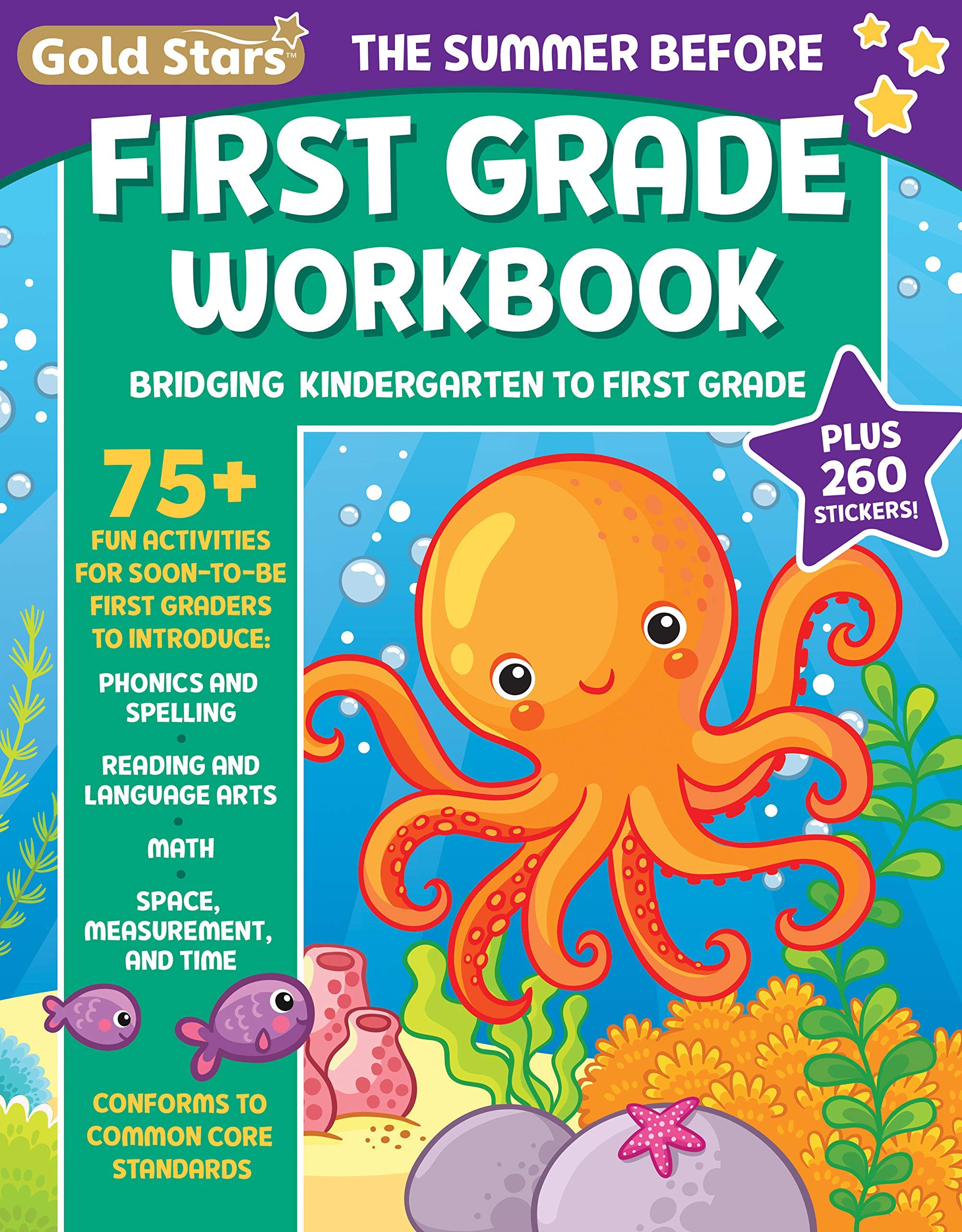 The Summer Before First Grade Workbook School Bridging Kindergarten to ...