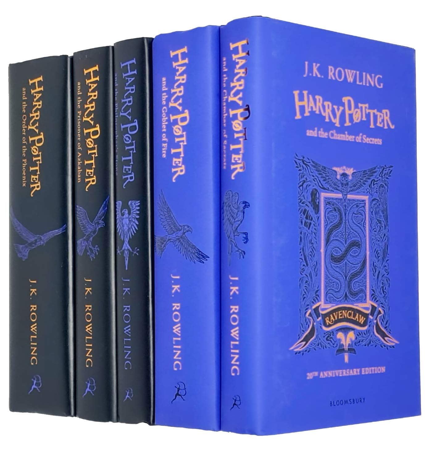 Harry Potter House Ravenclaw Edition Series 16-20: 5 Books Collection ...