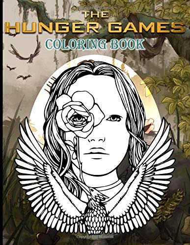 Hunger Games Coloring Book: Hunger Games Coloring Books For Adults ...