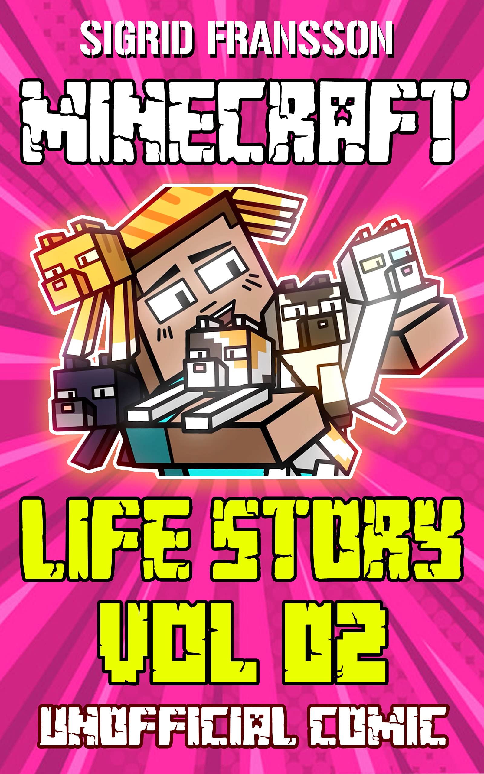 Minecraft Comic Book: Minecraft Life Story Comic Vol 02 by Sigrid ...