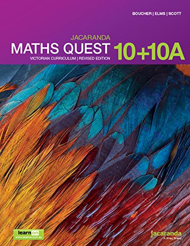 Jacaranda Maths Quest 10+10a Victorian Curriculum 1E (Revised) LearnON ...