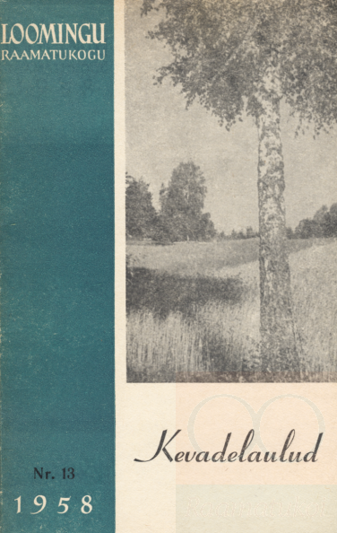 Kevadelaulud by Ralf Parve | Goodreads