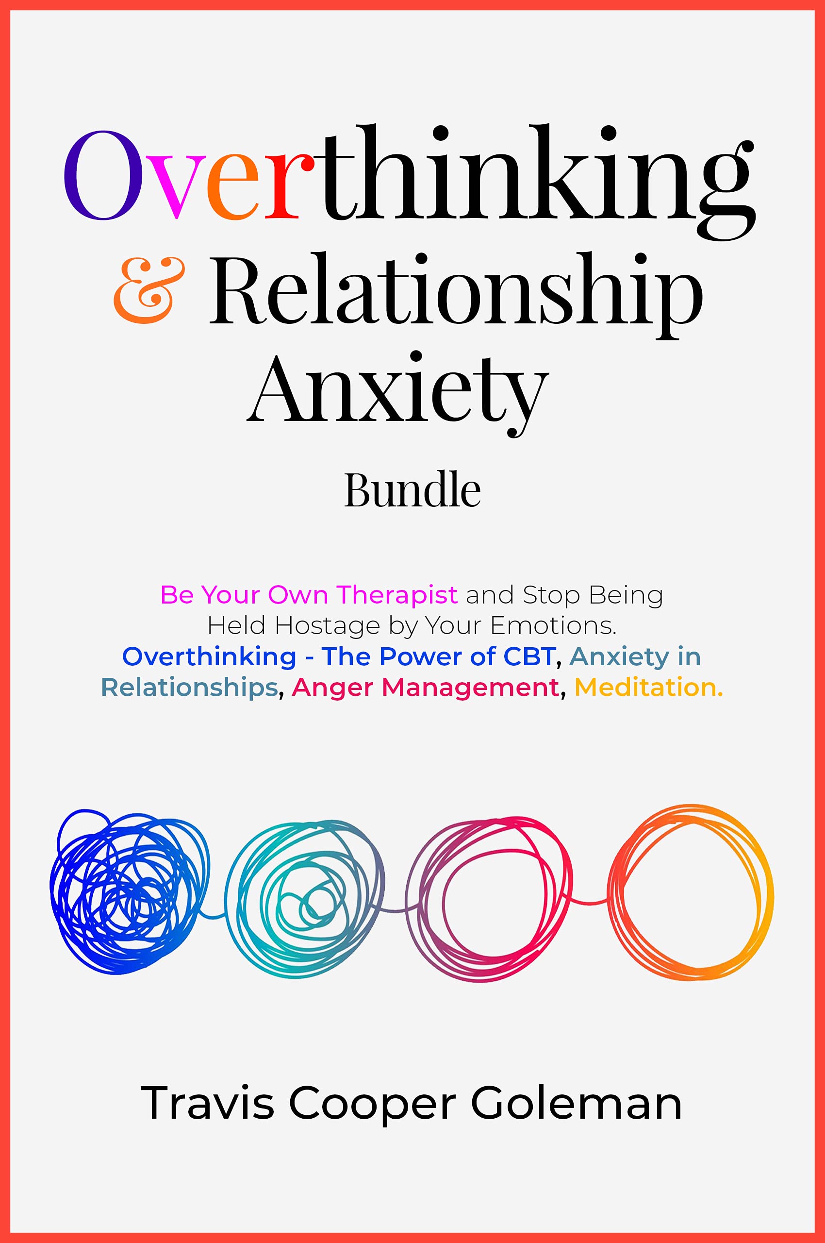 Overthinking & Relationship Anxiety Bundle. Be Your Own Therapist and ...