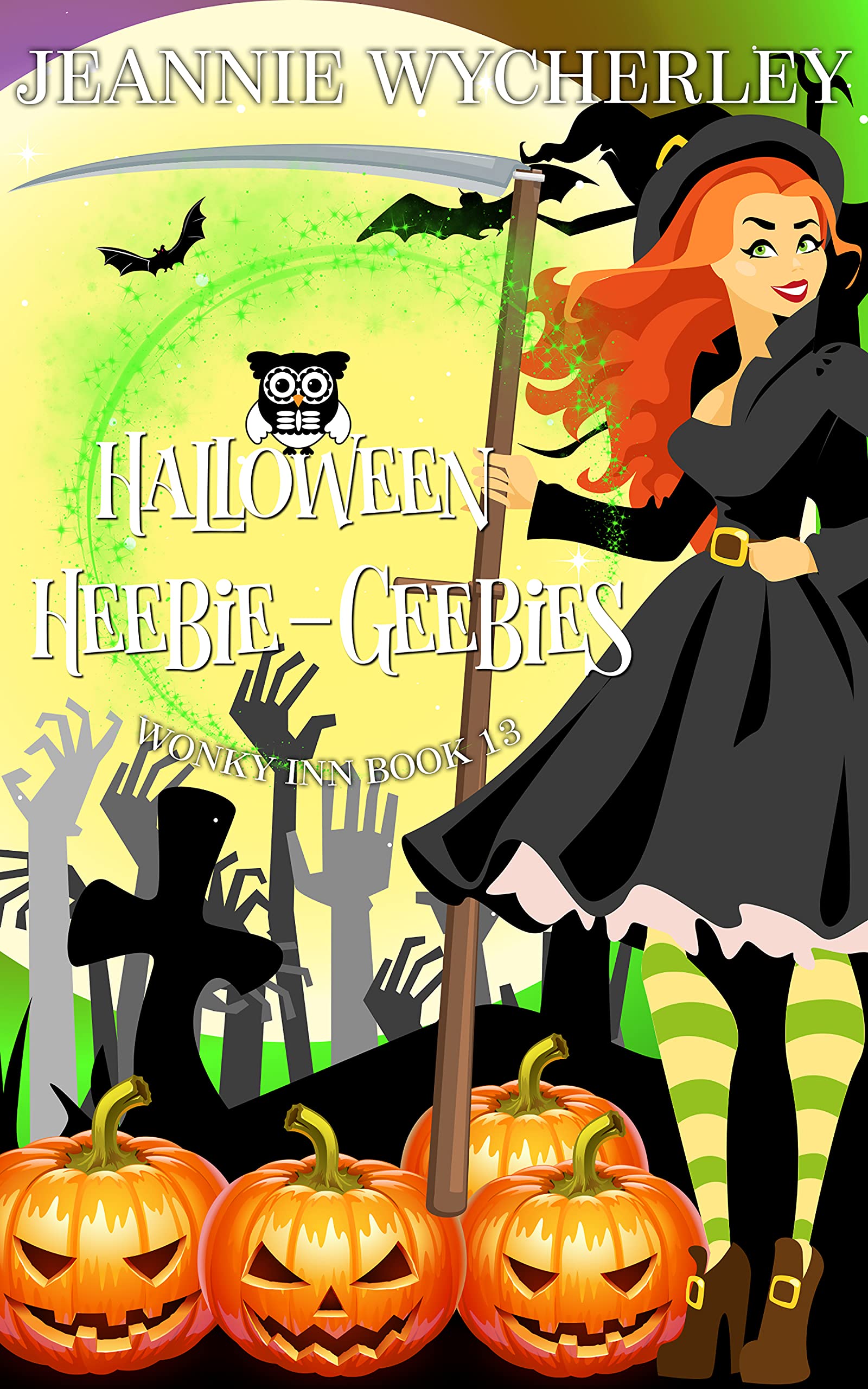 Halloween Heebie-Geebies (Wonky Inn #13) by Jeannie Wycherley | Goodreads