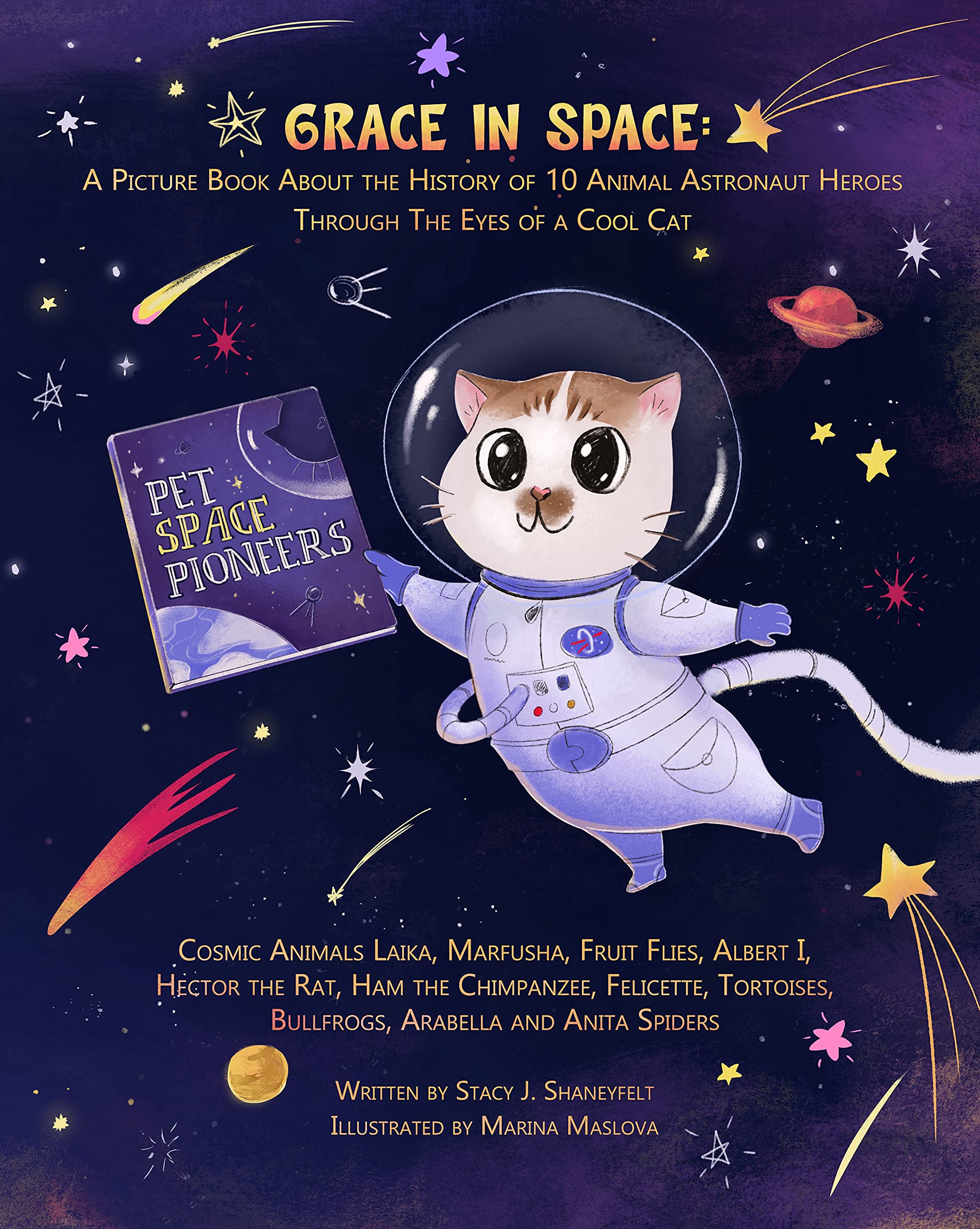 Grace In Space: A Kids’ Picture Book About the History of 10 Animal ...