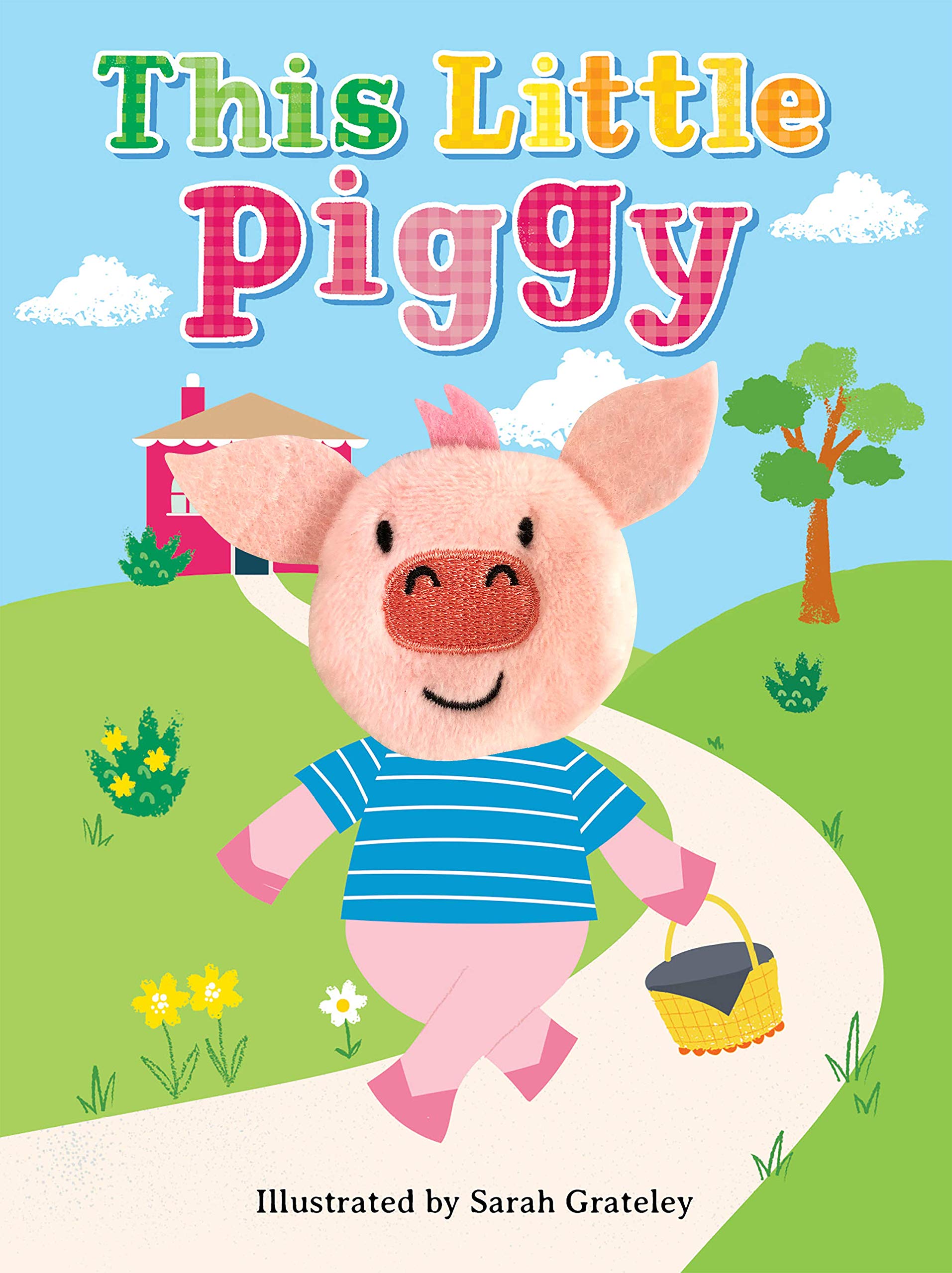 This Little Piggy - Childrens Finger Puppet Board Book - Interactive ...