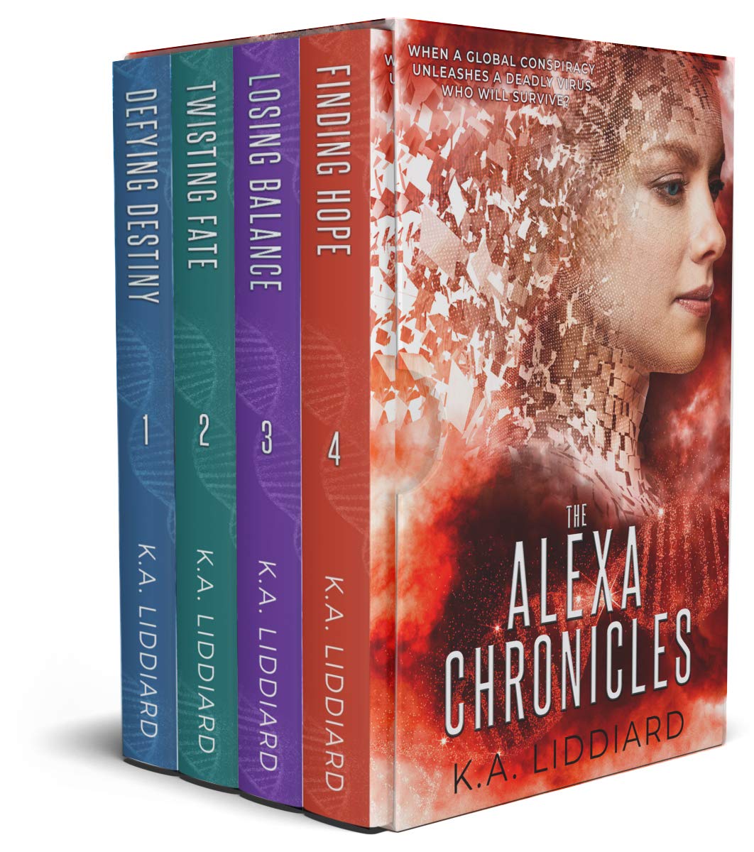Alexa Chronicles: Complete boxset of romantic suspense thrillers by K.A ...