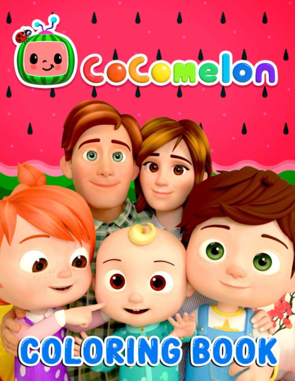 Cocomelon Coloring Book: A Book For All Cocomelon Lovers To Relax And ...