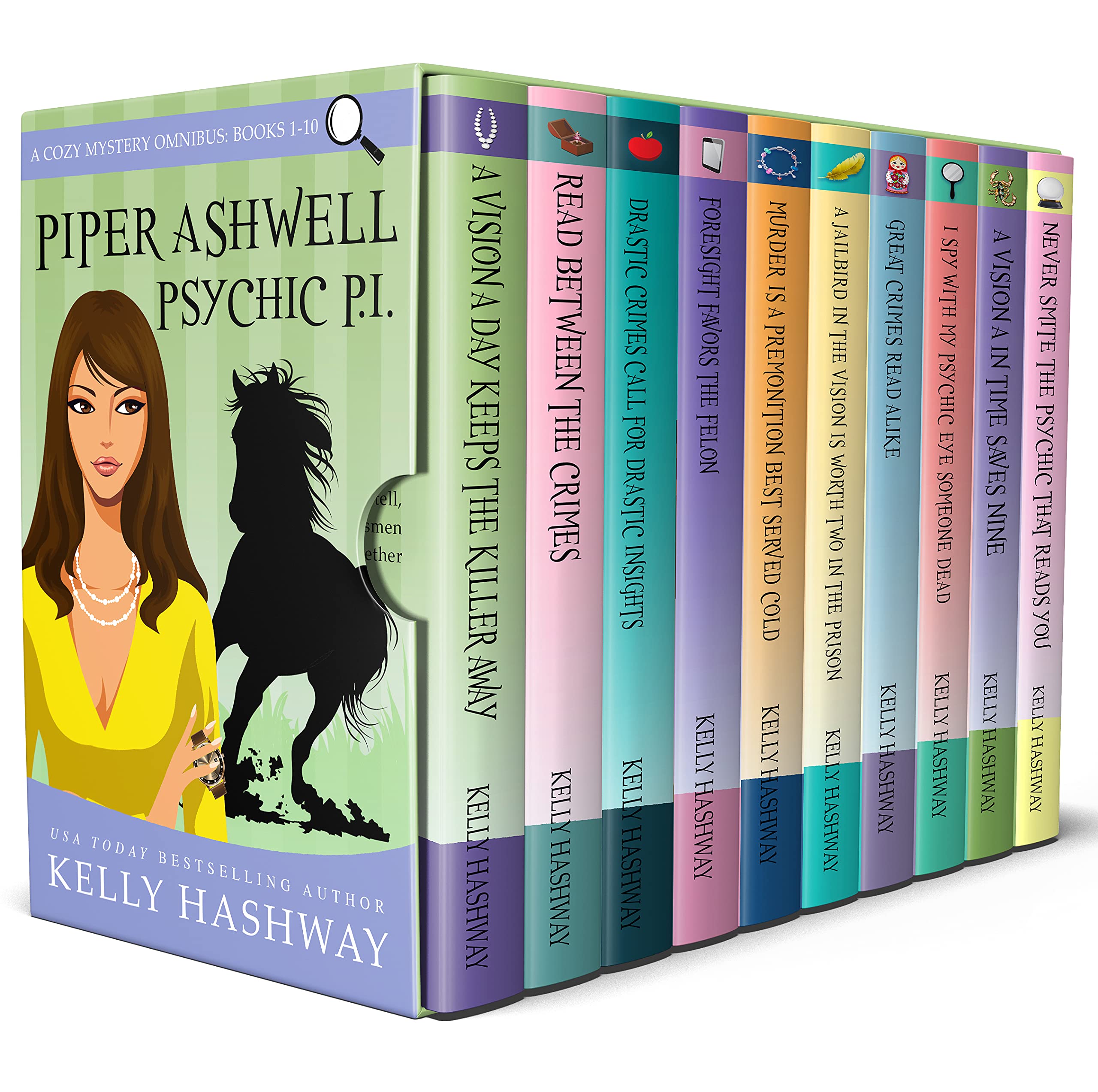 Piper Ashwell Psychic P.I.: Omnibus 1-10 by Kelly Hashway | Goodreads