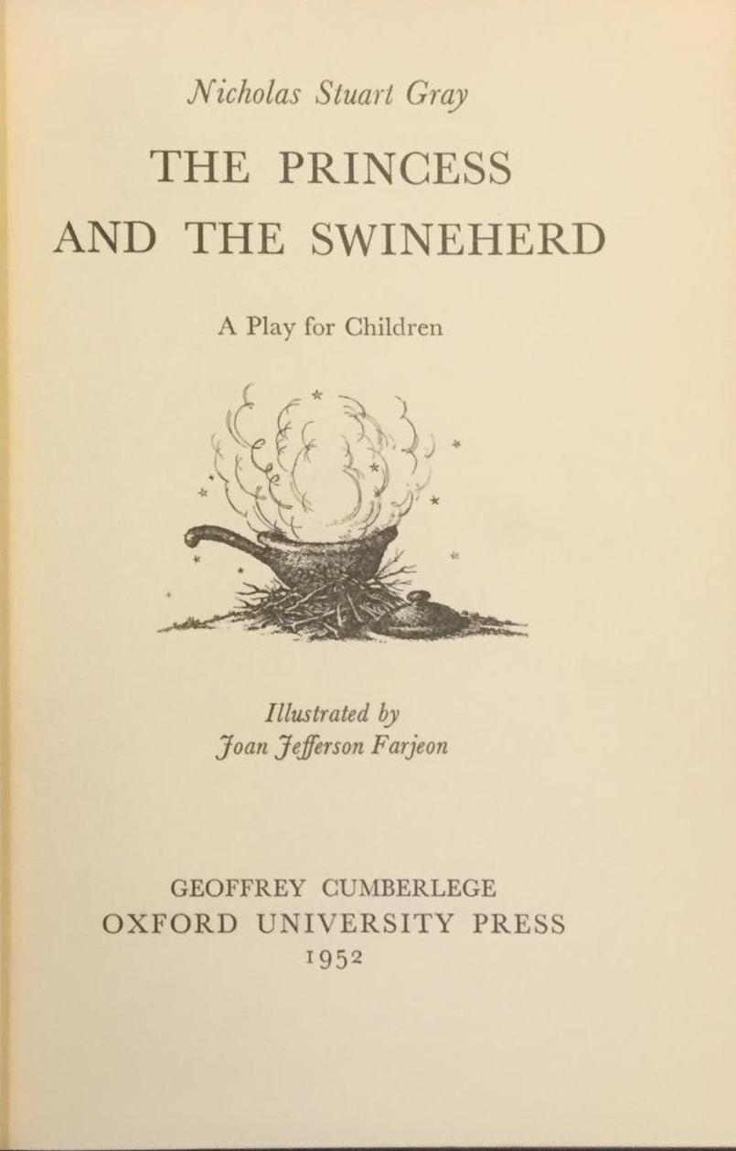 The Princess and the Swineherd by Nicholas Stuart Gray | Goodreads