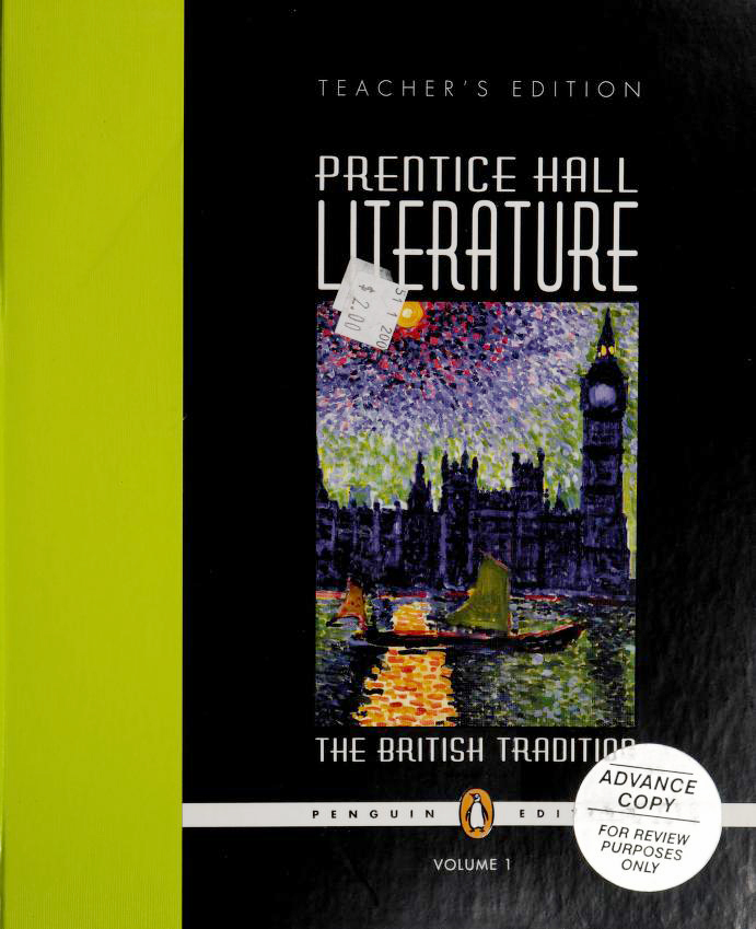 Prentice Hall Literature: The British Tradition: Volume I by Kate ...