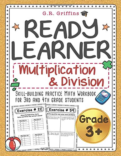 Ready Learner : Multiplication and Division Workbook for Grade 3 ...