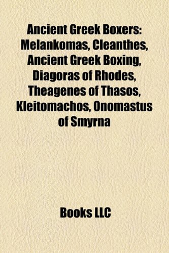 Ancient Greek Boxers: Melankomas, Cleanthes, Ancient Greek Boxing ...
