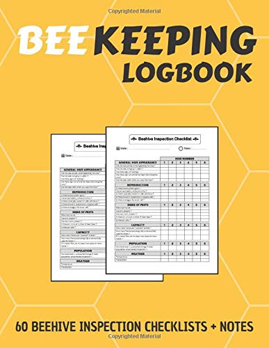 Beekeeping Journal: Beekeeping Log Book | 120 Pages Beehive Inspection ...