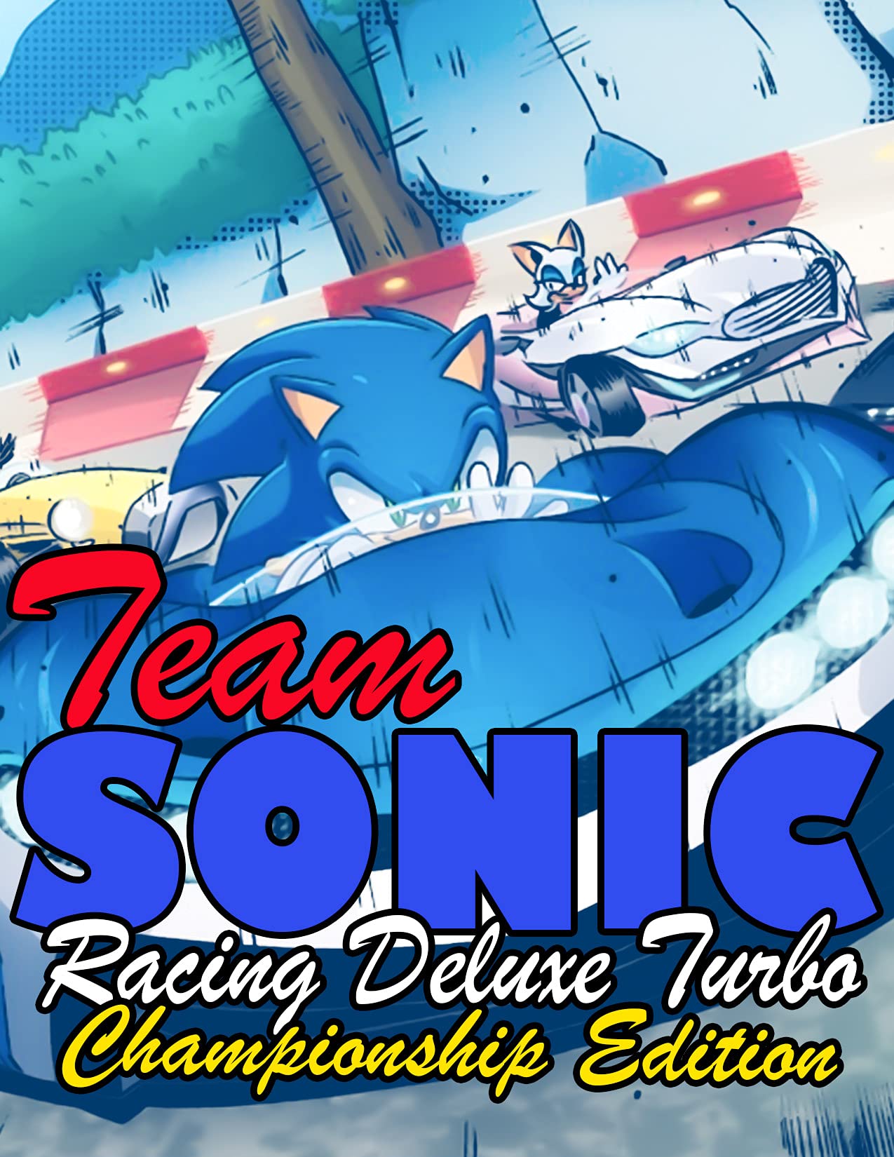 The Hedgehog: Team Sonic Racing Deluxe Turbo Championship Edition comic ...
