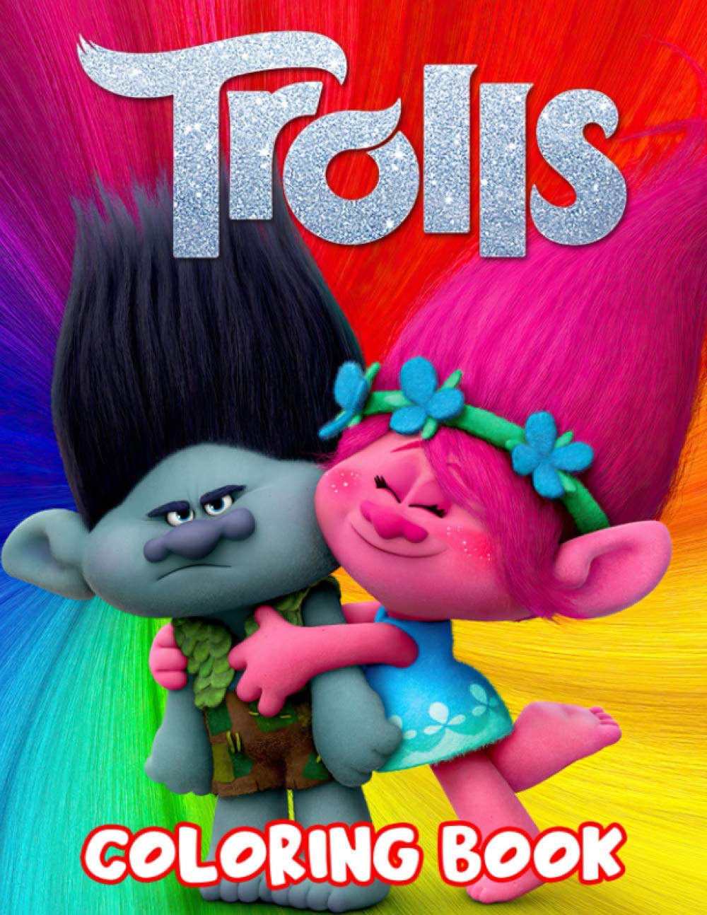 Trolls Coloring Book: Build Early Learning Confident And Foundational ...