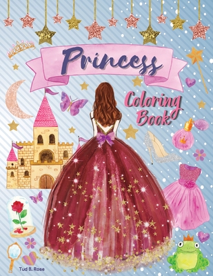 Princess Coloring Book: Amazing Coloring Book for girls / Collection of ...