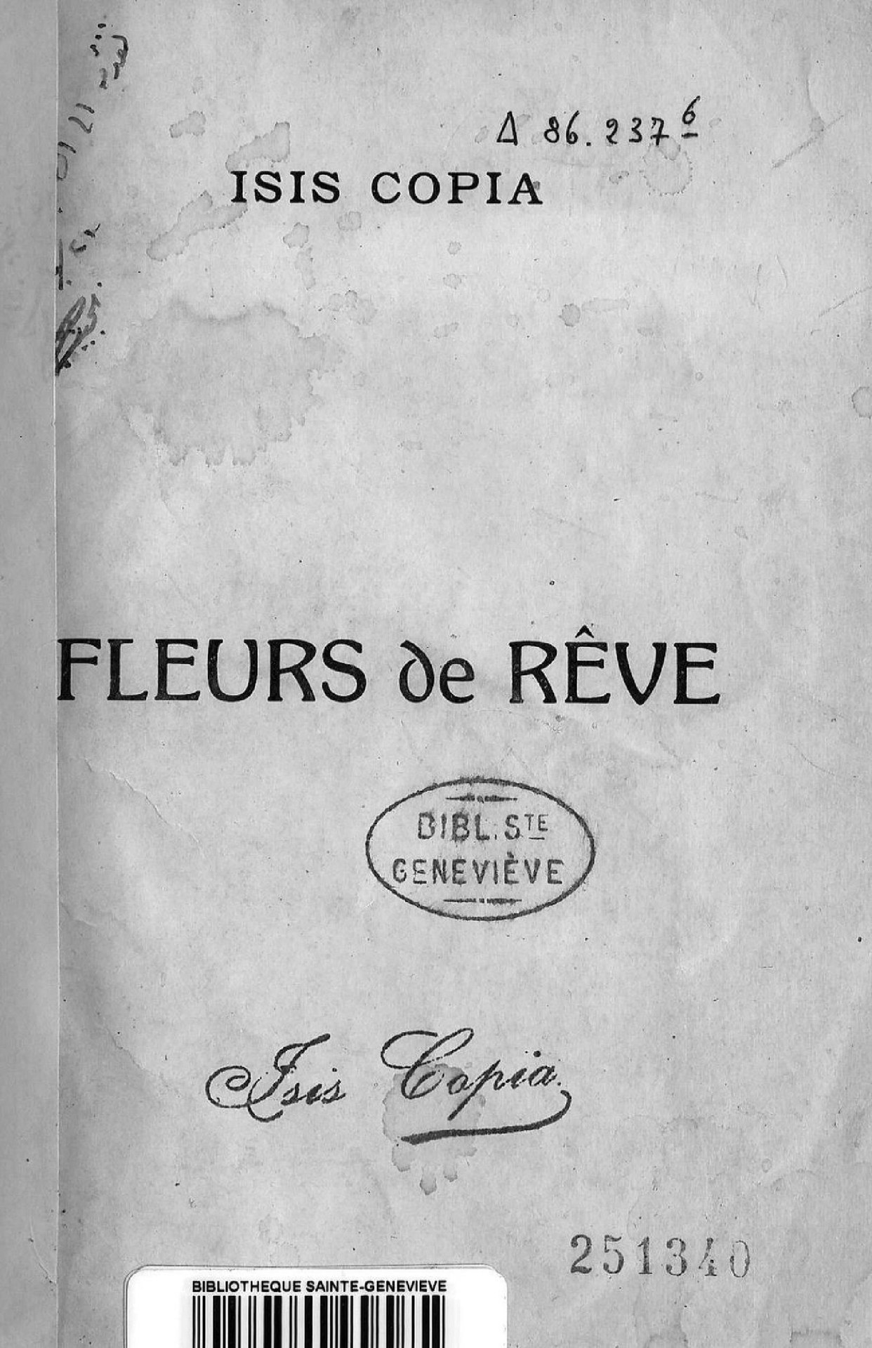 Fleurs de Rêve by May Ziadé | Goodreads
