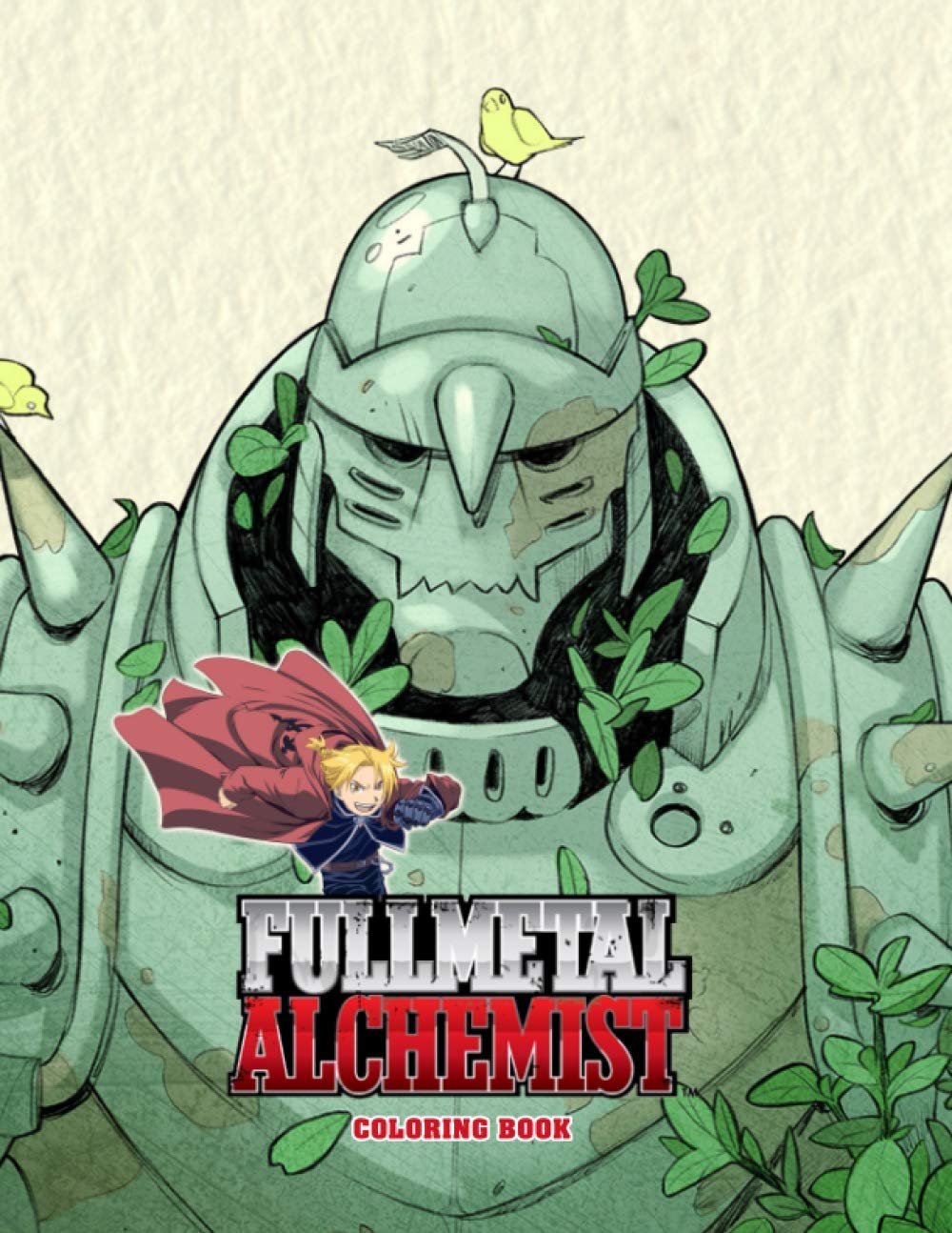 Fullmetal Alchemist Coloring Book: 50+ Coloring Pages. Fullmetal ...