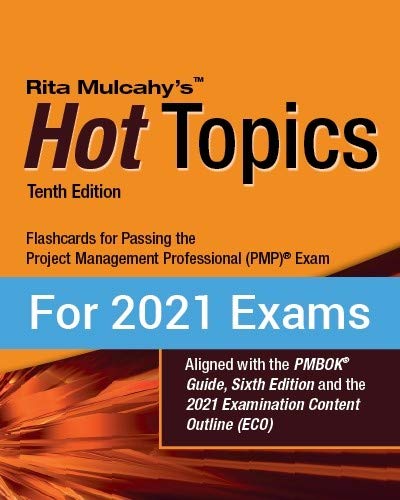 Hot Topics PMP® Exam Flashcards - Tenth Edition - Flashcards by Rita ...