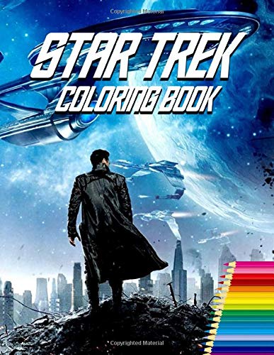 Star Trek Coloring Book: The Ultimate Creative An Adult Coloring Book ...