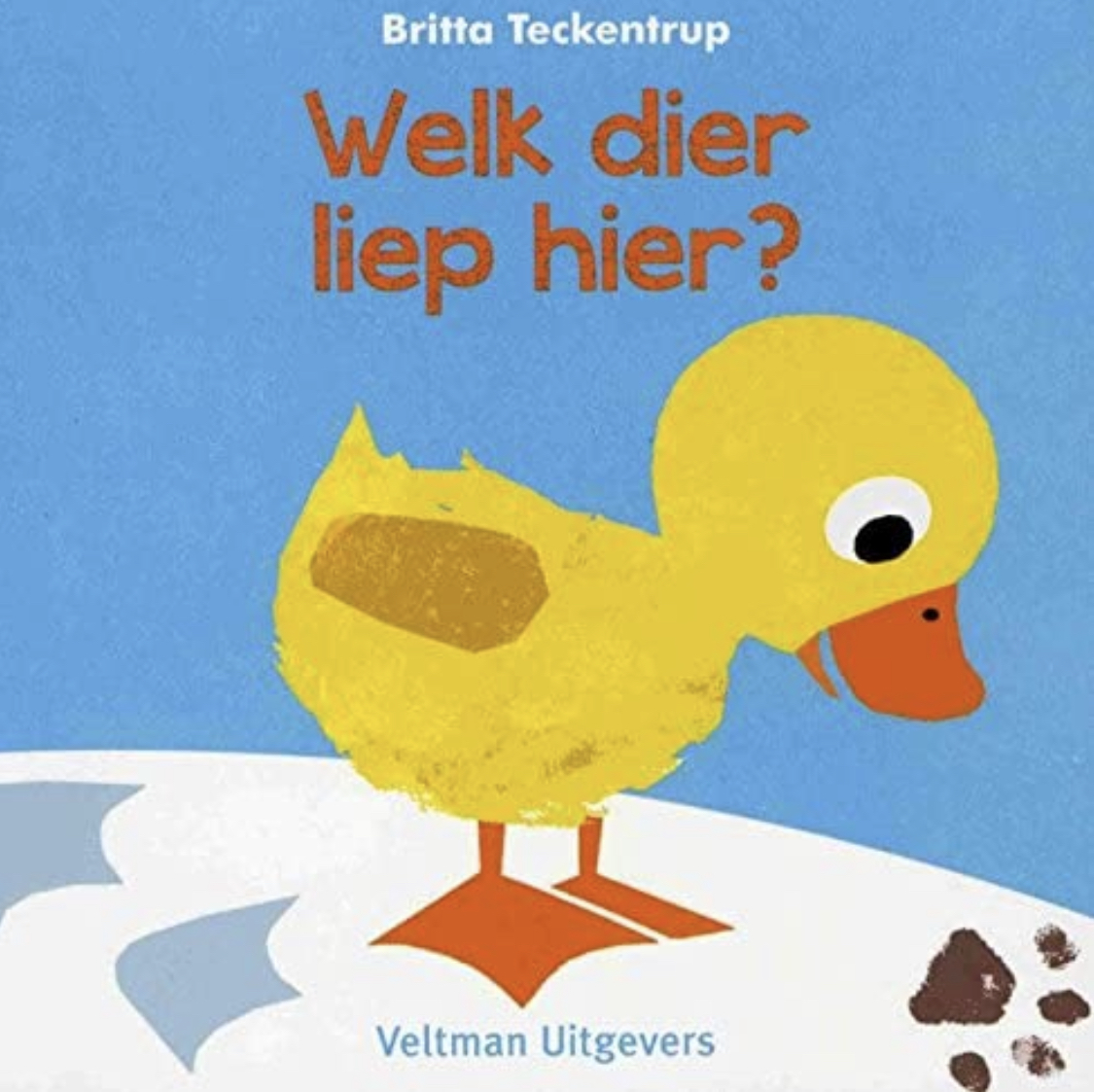 Welk dier liep hier? by Britta Teckentrup | Goodreads