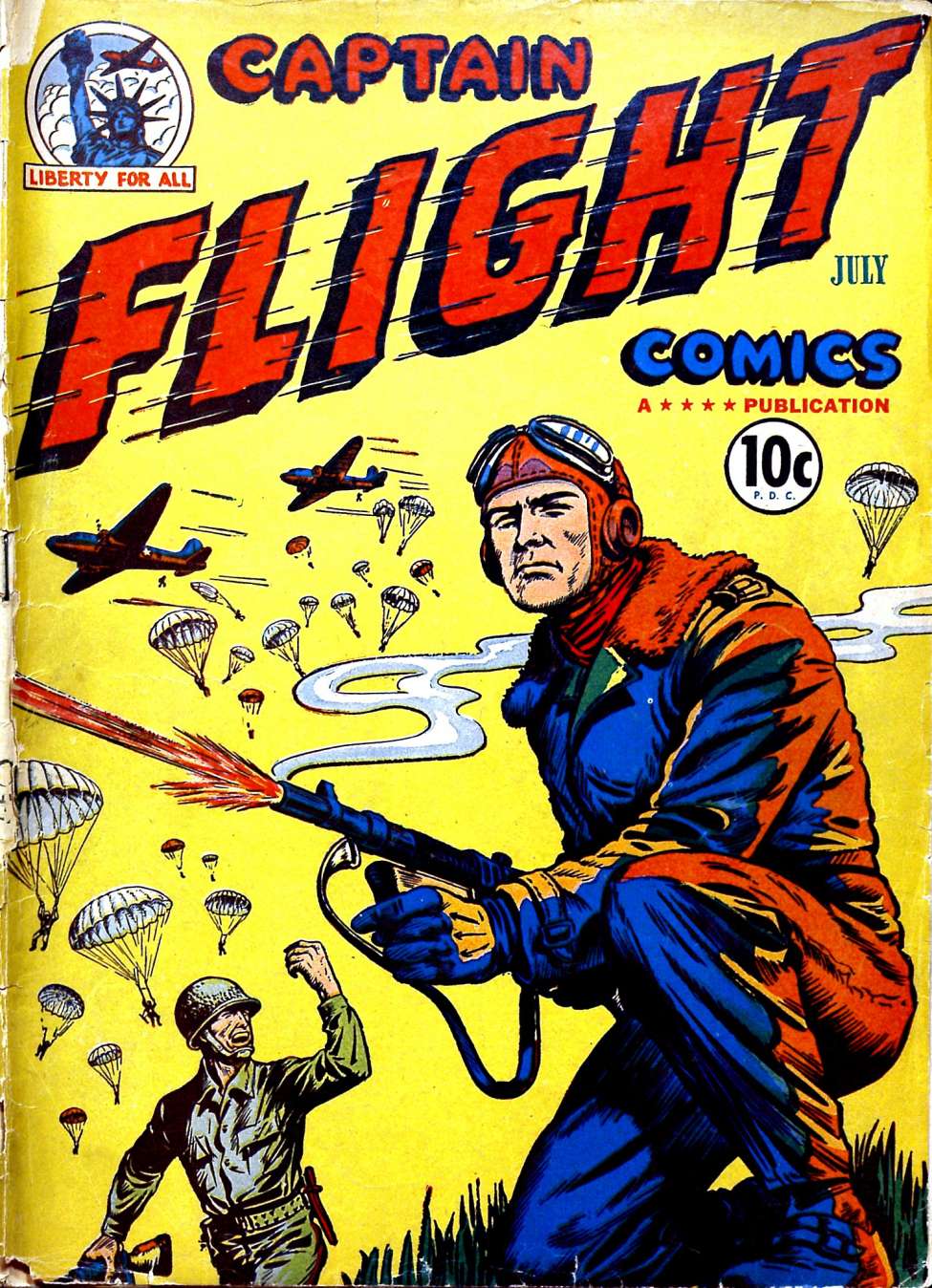 Captain Flight Comics v1 #3 by Frank Stevens | Goodreads