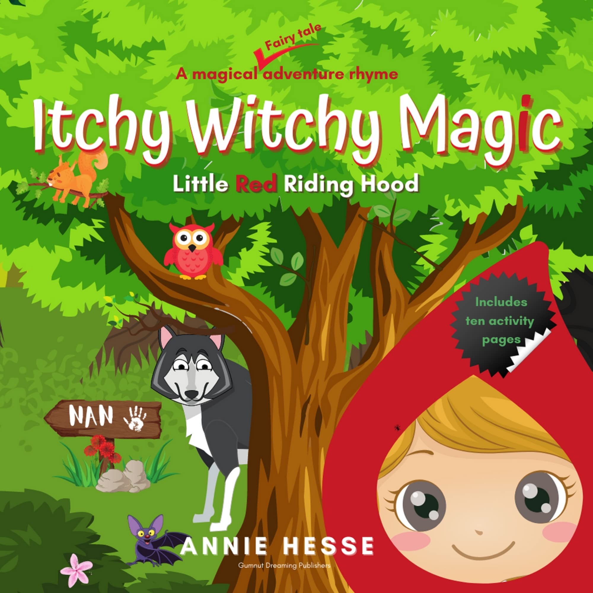 Itchy Witchy Magic: Little Red Riding Hood by Annie Hesse | Goodreads