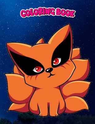 Coloring Book: Naruto kyubi kids, Children Coloring Book, 100 Pages to ...