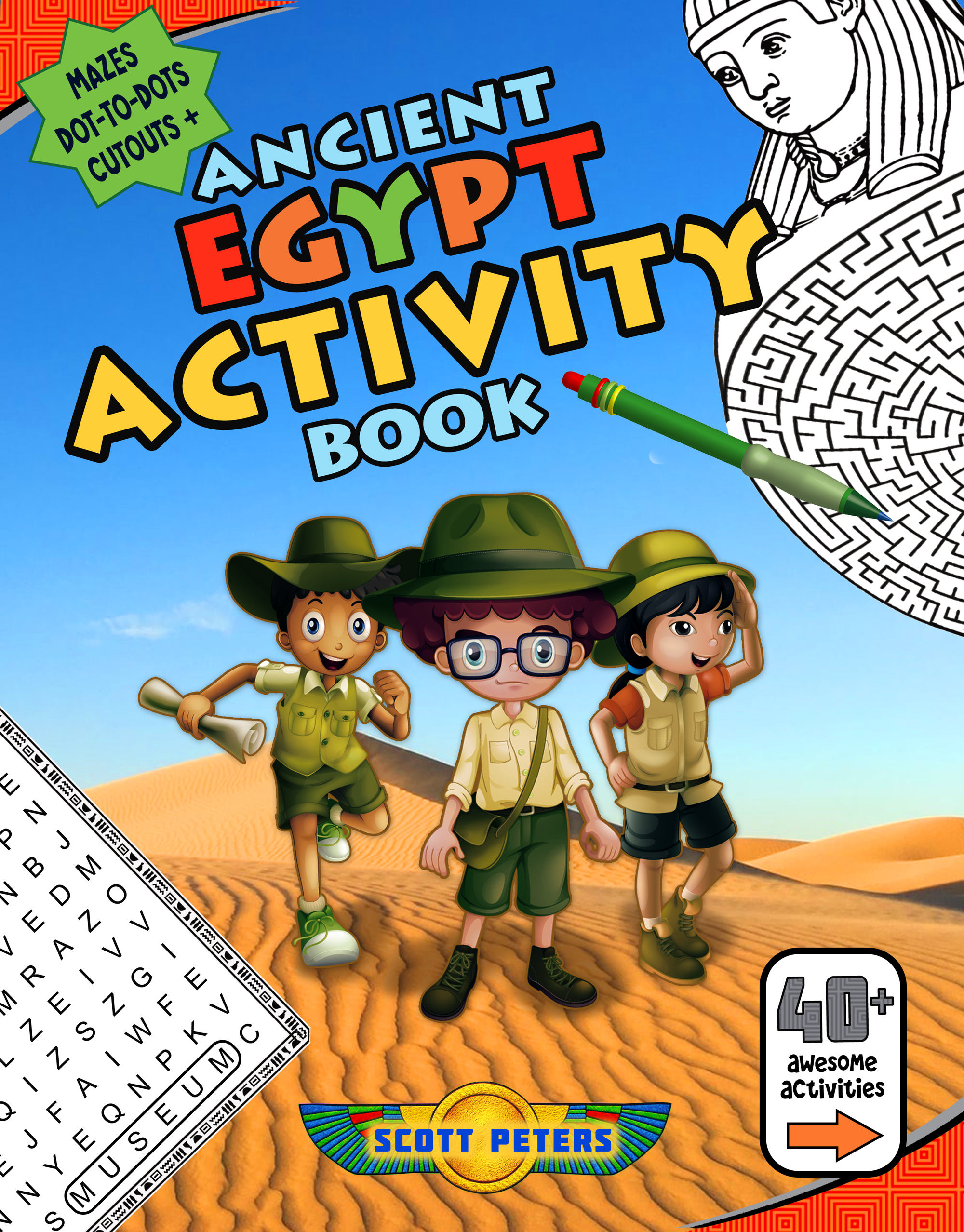 Ancient Egypt Activity Book by Scott Peters | Goodreads