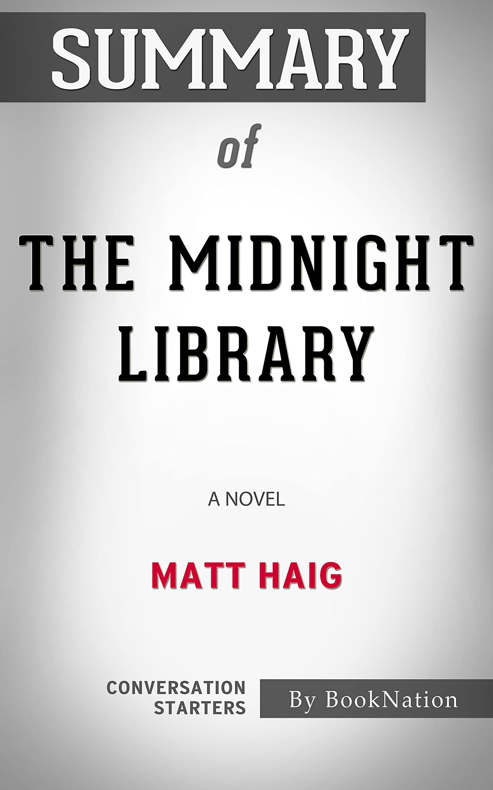 Summary of The Midnight Library: A Novel by Matt Haig: Conversation ...