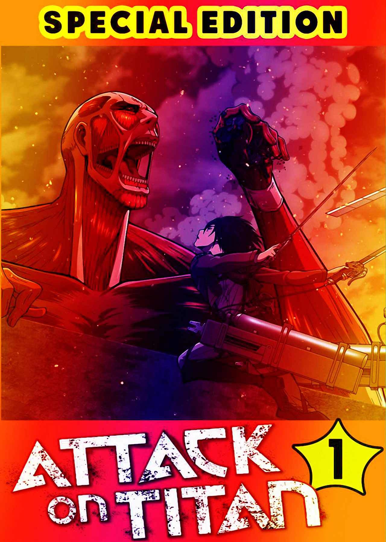 Attack On Titan Special: Collection Book 1 5-in-1 Edition Manga Shonen ...