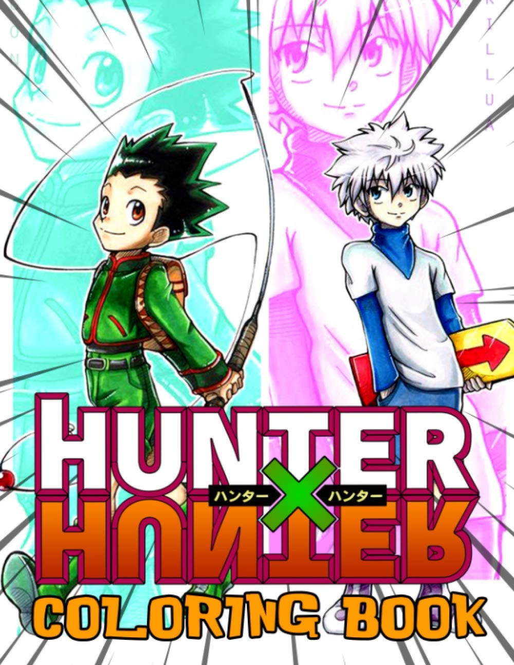 Hunter X Hunter Coloring Book: An Amazing Coloring Book For Fans Of ...