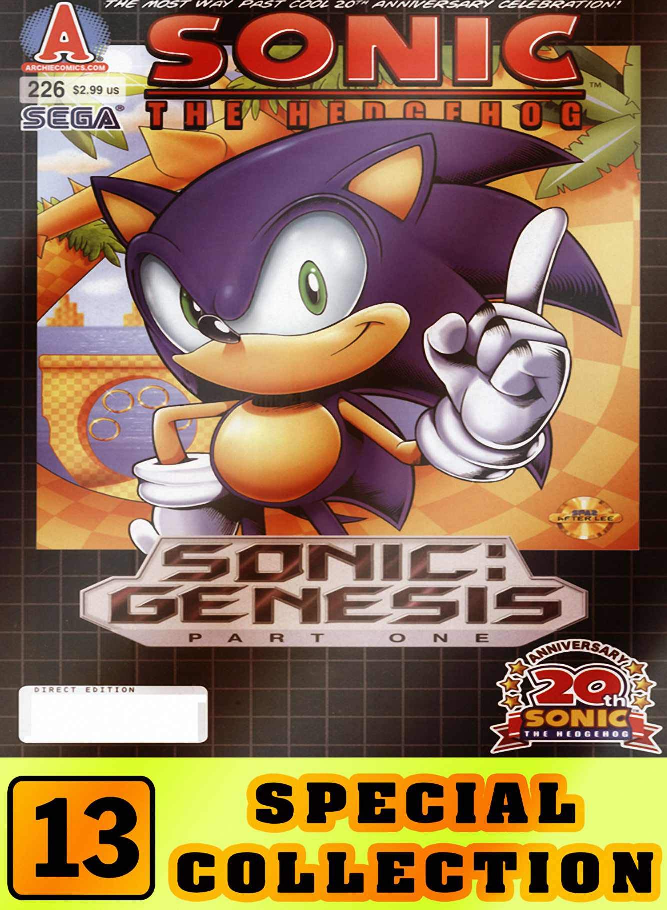 Sonic Hedgehog Special: Collection 13 Comic Cartoon Graphic Novels ...