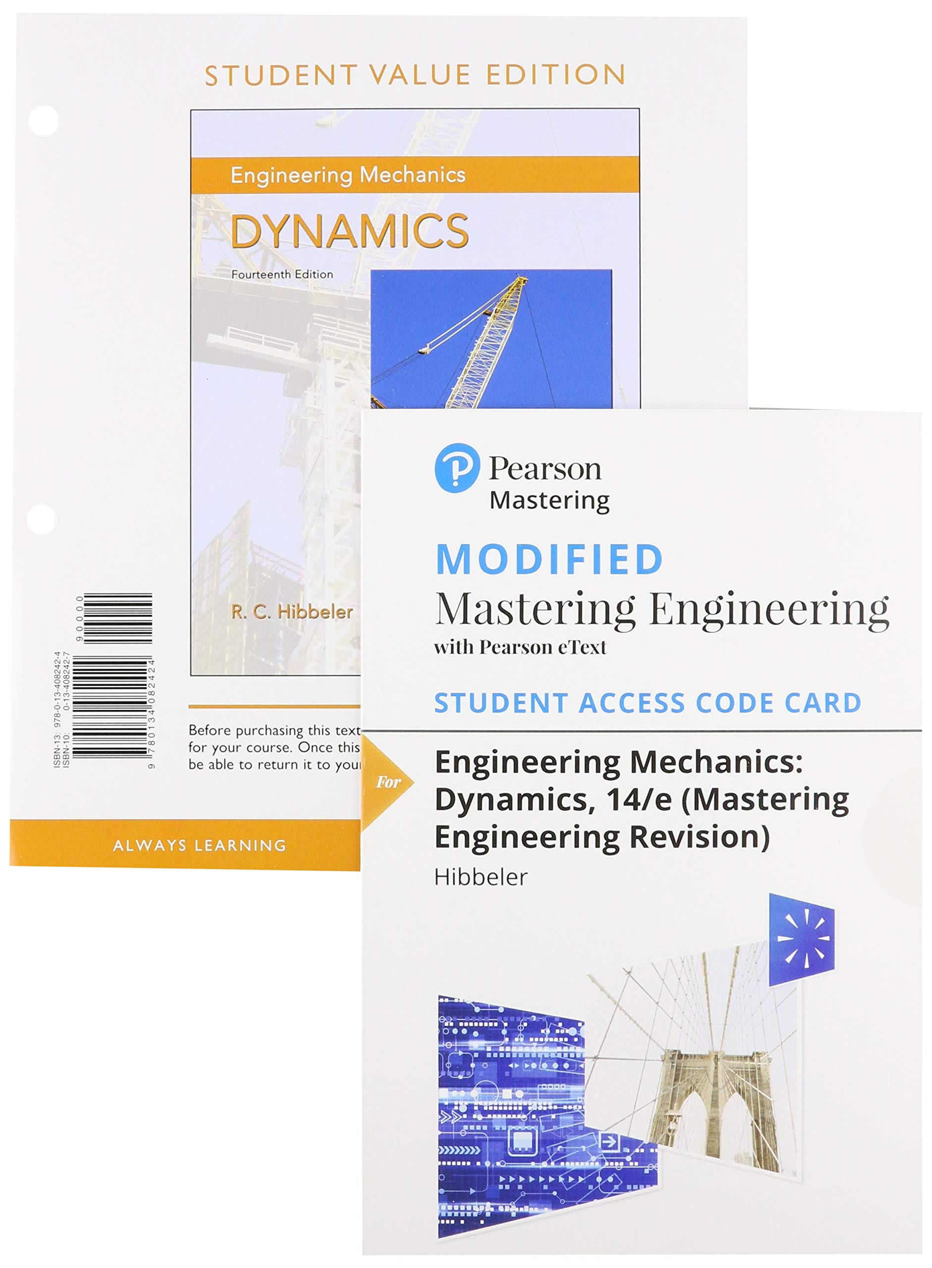 Engineering Mechanics: Dynamics, Student Value Edition Plus Modified Mastering Engineering ...
