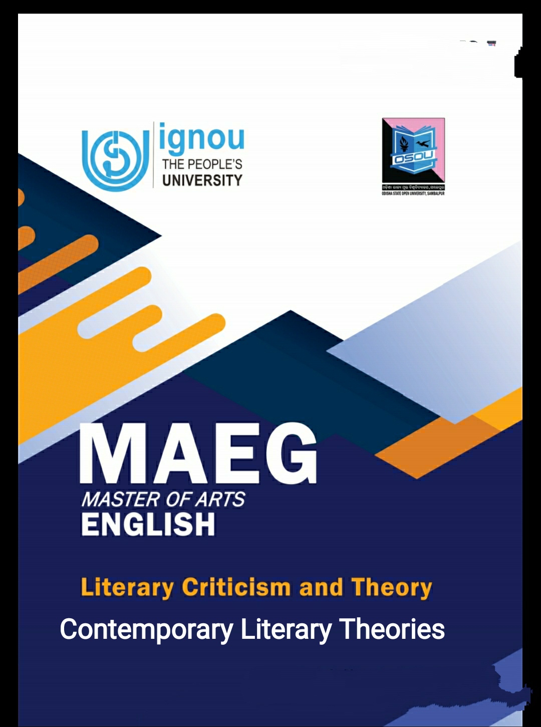 MEG : 5 Literary Criticism and Theory -Contemporary Literary Theories ...