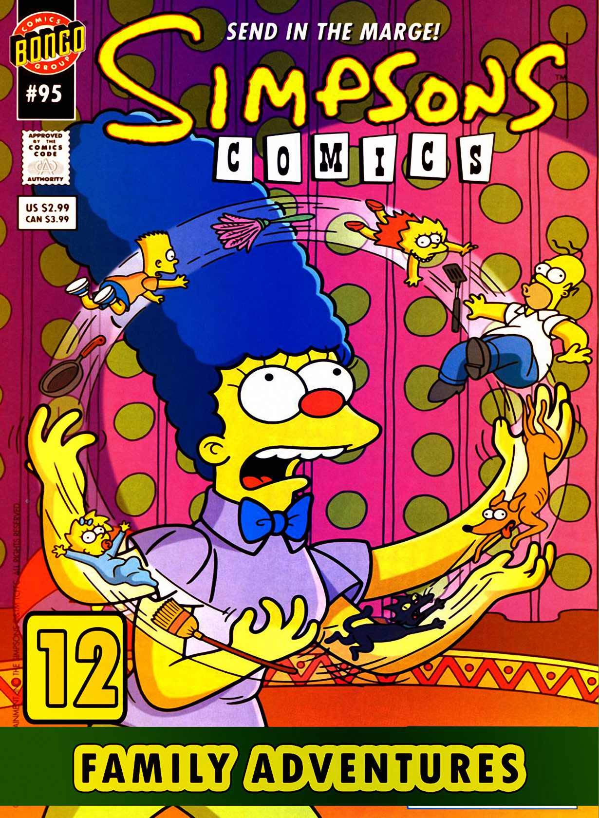 Sim-pson Family Adventures: Collection Book 12 - Family Funny Cartoon ...