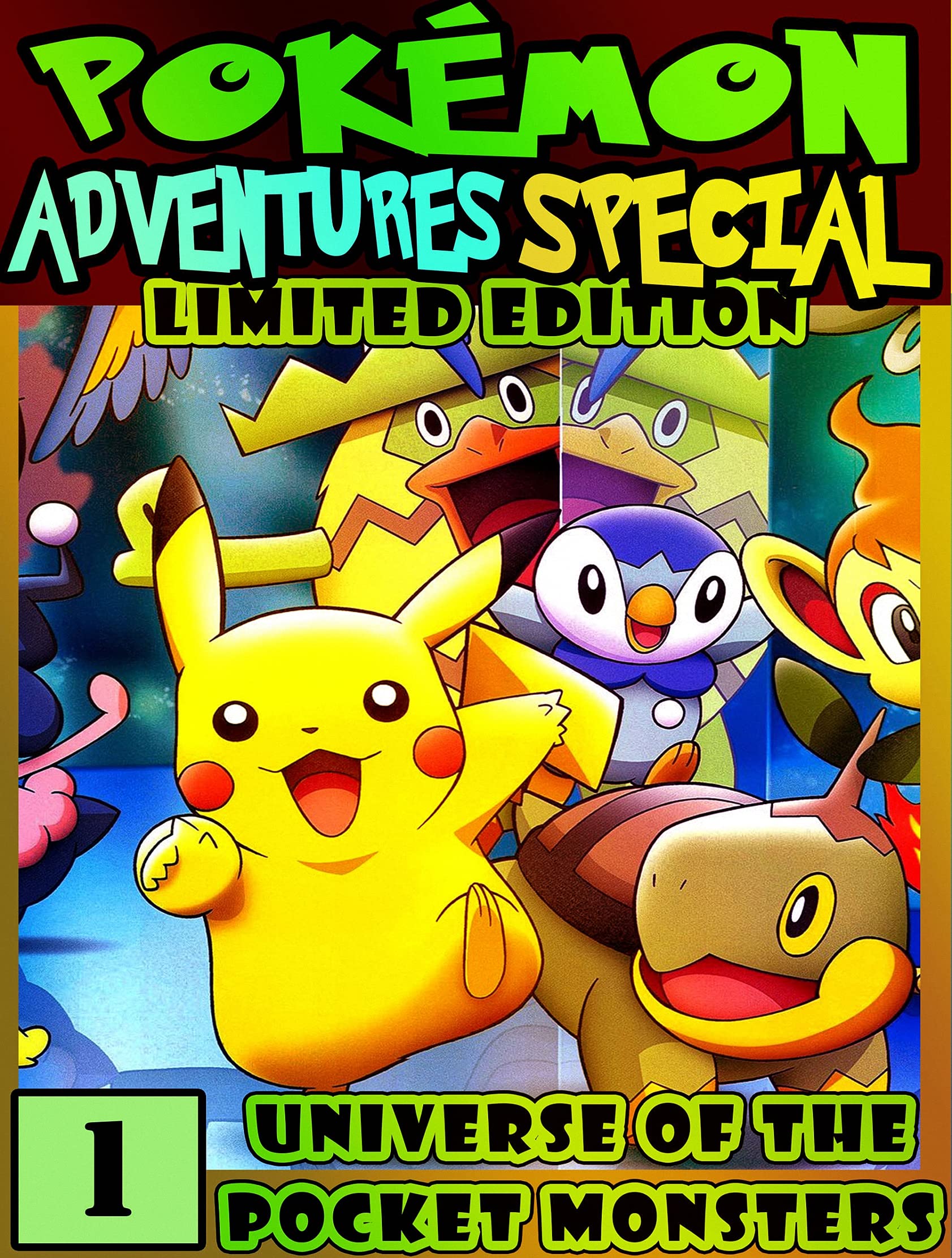 Universe Of The Monsters: New Collection 1 - Manga Adventures poke-mon ...