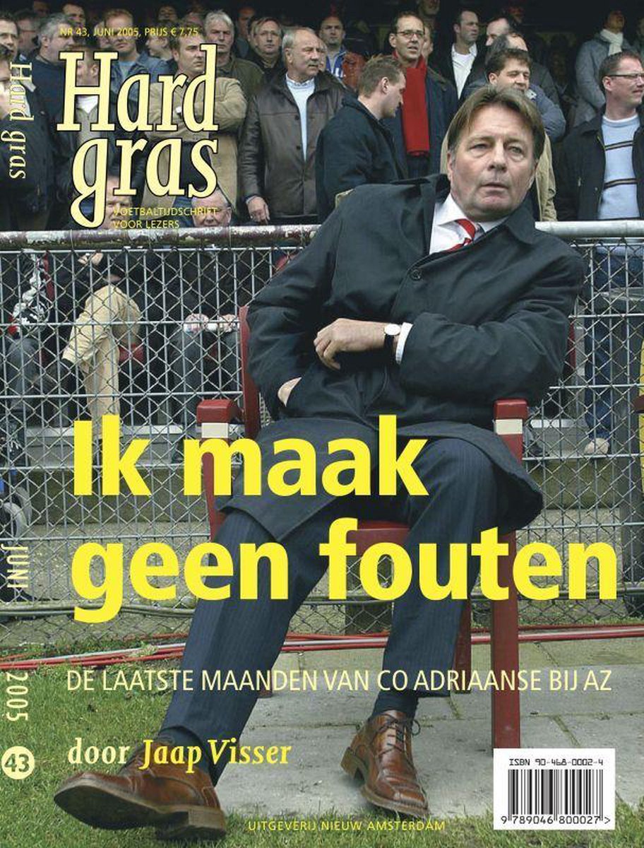 Ik maak geen fouten - Hardgras #43 by Hugo Borst | Goodreads