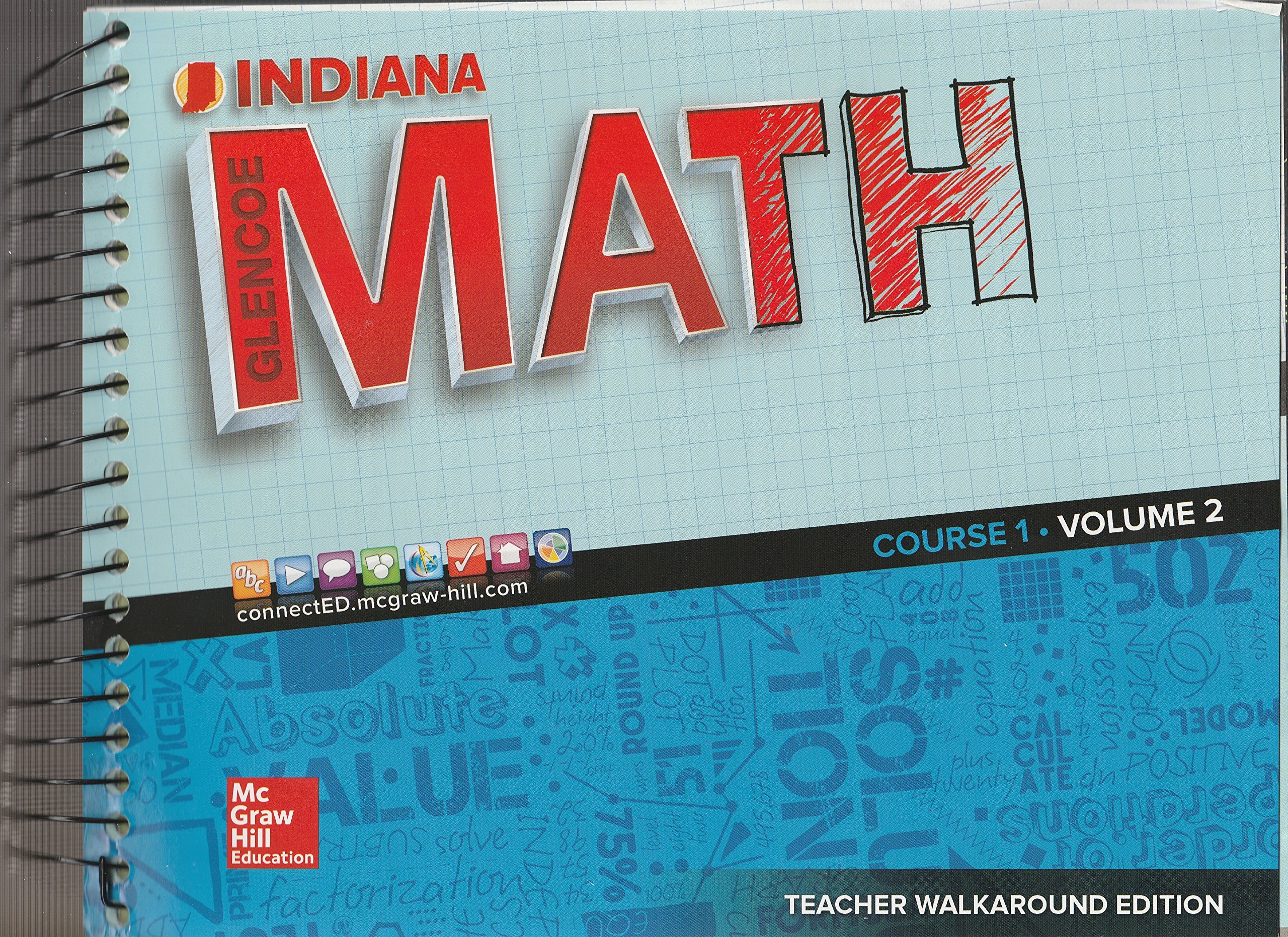 Glencoe Indiana Math Course 1 Volume 2 Teacher Walkaround Edition By Glencoe Indiana Math Course 1 Volume 2 Teacher Walkaround Edition By