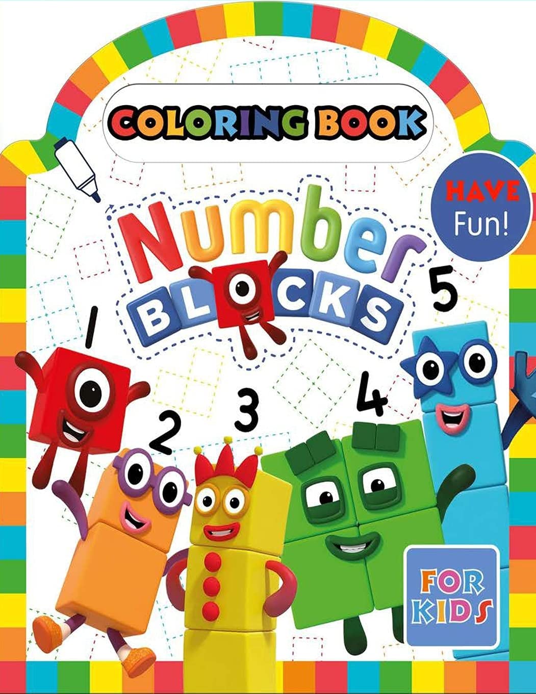Numberblocks Coloring Book: Coloring Book with Fun, Easy, and Relaxing ...
