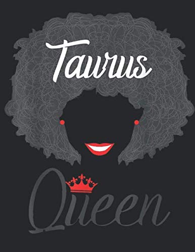 Taurus Queen: African American Taurus Journals For Women - Taurus Gifts ...