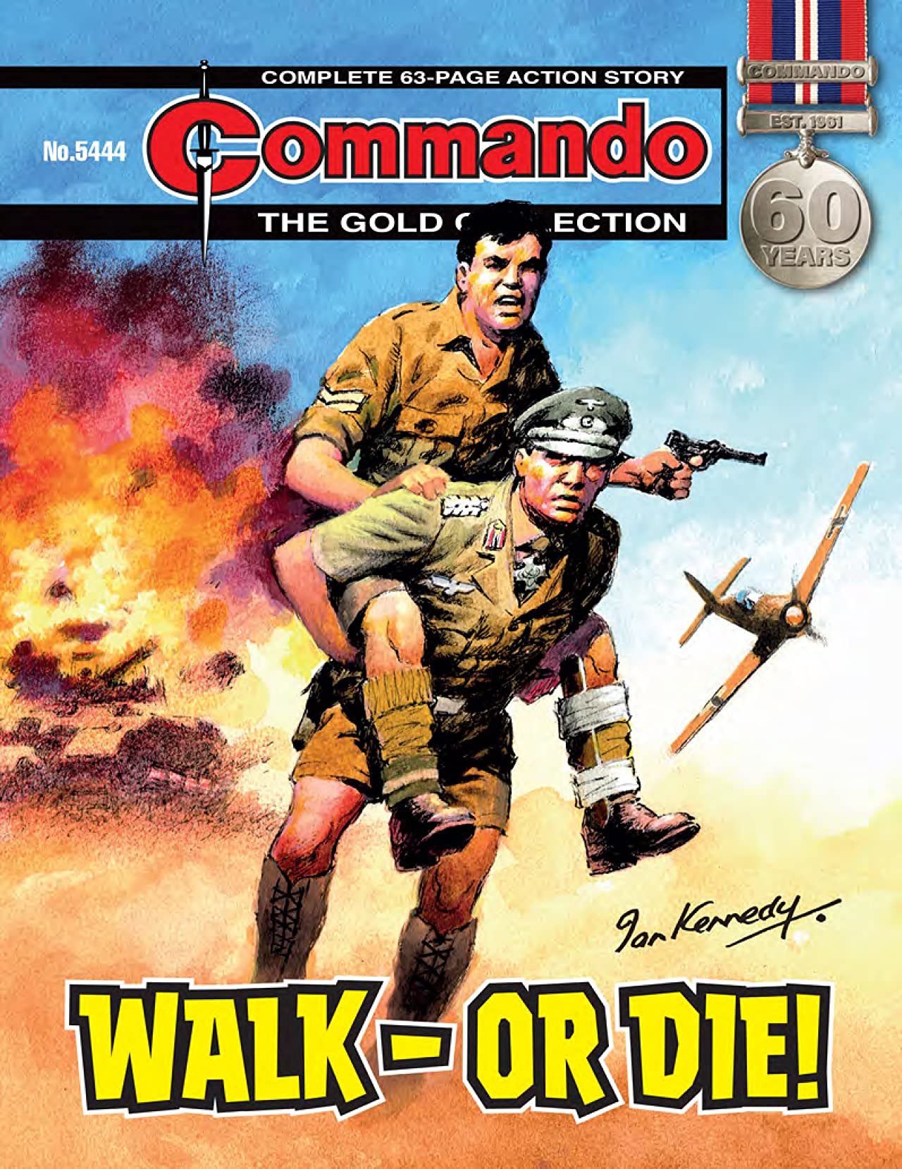 Commando #5444: Walk - Or Die! by castle | Goodreads
