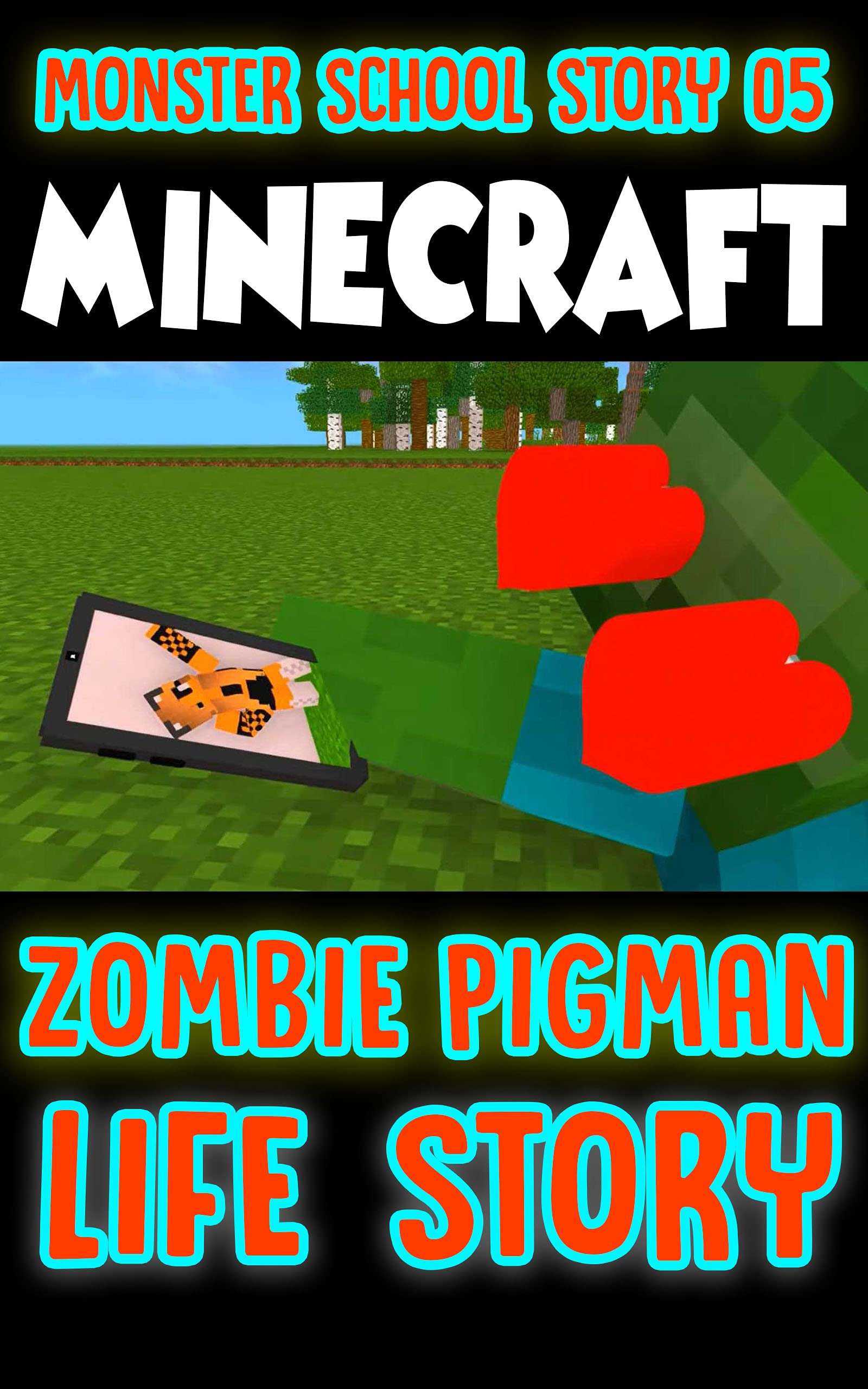 Minecraft Comic Book: Monster School Story 05 - ZOMBIE PIGMAN Life ...