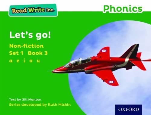 Read Write Inc. Phonics: Green Set 1 Non-fiction 3 Let's Go! by Gill ...