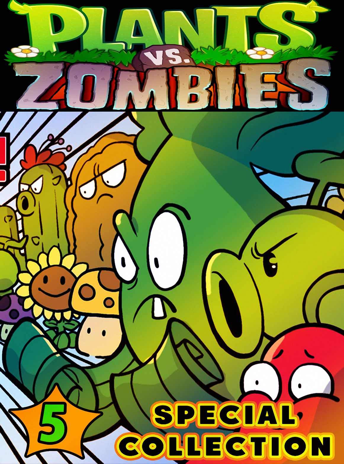 Plants vs Zombies Special: Collection Book 5 - Funny Comics Adventures ...