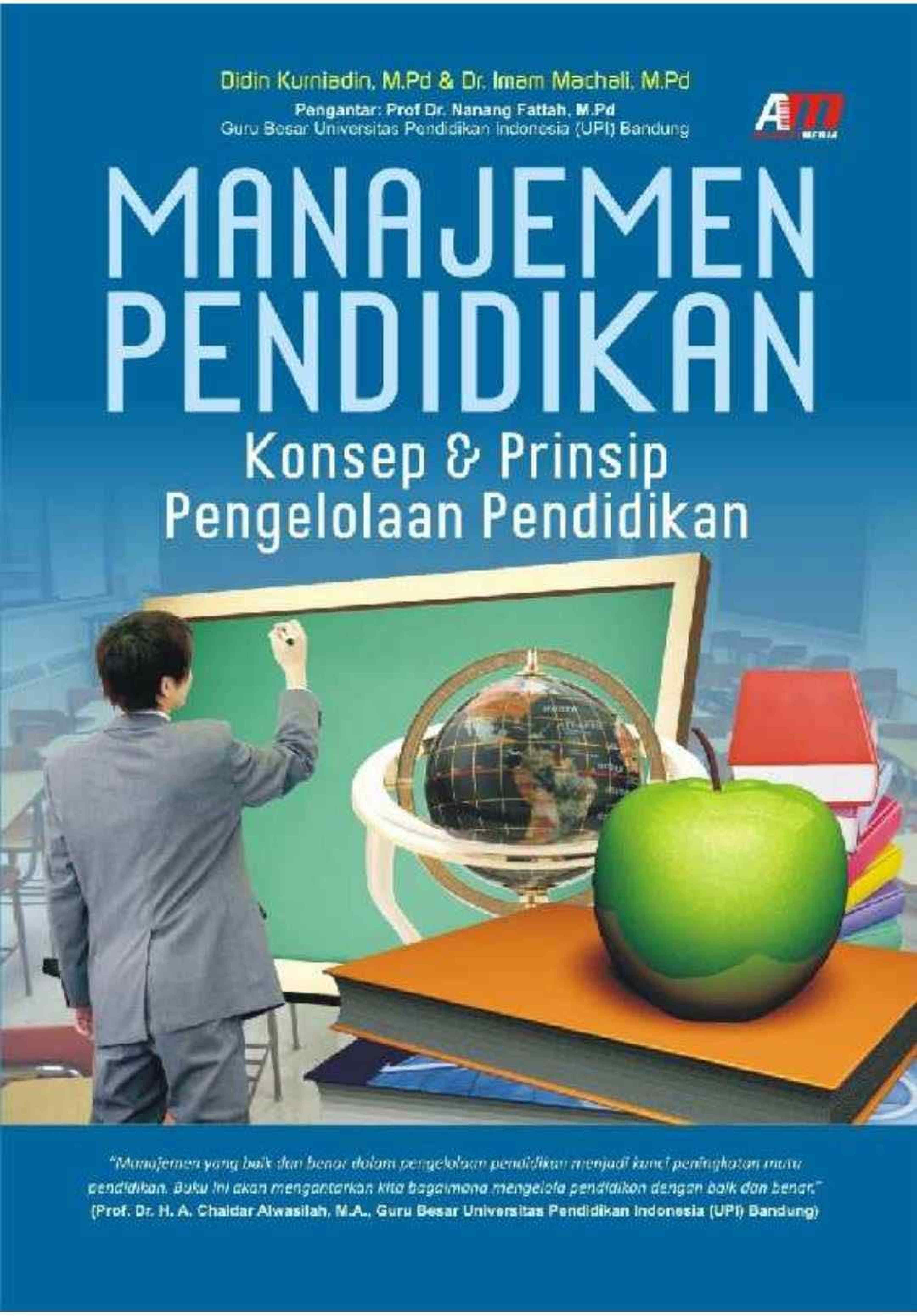 Manajemen Pendidikan: Konsep dan Prinsip Pengelolaan Pendidikan by ...