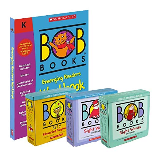 Bob Books Complete Stage 2: Emerging Readers Set | 3 Book Sets plus ...