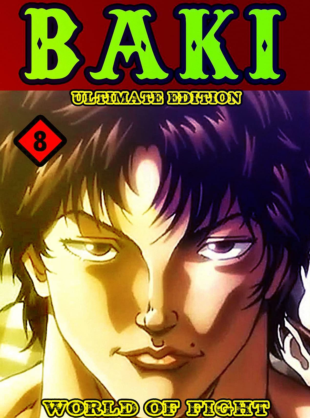 Baki World Of Fight: Book 8 - Baki Manga Action Graphic For Kids ...