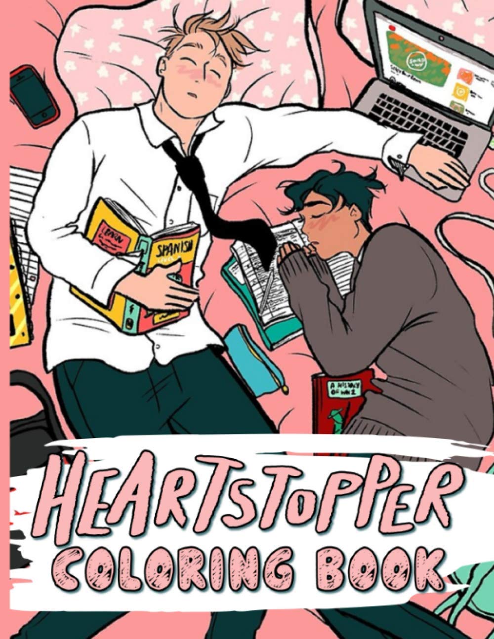 Heartstopper Coloring Book: Enchanting Heartstopper Coloring Books For ...